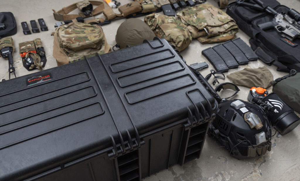 Heavy-Duty Durable TACTICAL Hard Gun Case - Explorer Cases USA